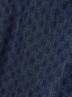 Dries Van Noten Printed Denim Midi Dress