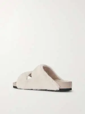 BIRKENSTOCK Arizona Shearling Sandals
