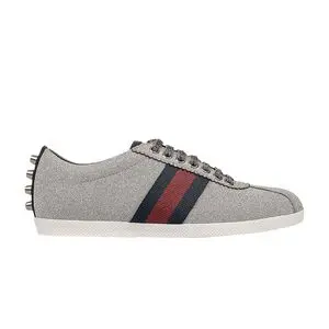 Gucci Web Glitter Stud Sneakers