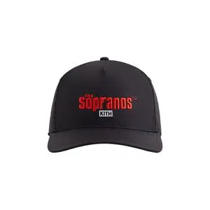 Kith For The Sopranos Nylon Bay Snapback - Black