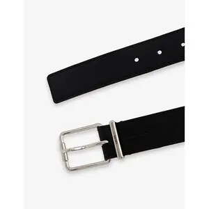 Loewe Engraved-logo Leather Belt