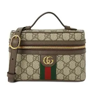Gucci Ophidia Vanity Bag - Beige