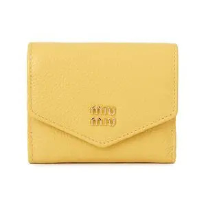 Miu Miu Short Wallet - Yellow