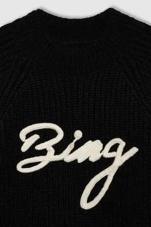 ANINE BING Kendrick Sweater - Black