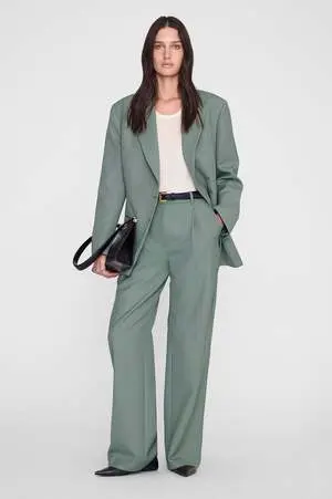 ANINE BING Trent Trouser - Sage