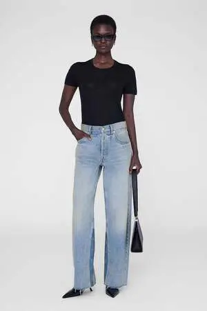 ANINE BING Sylvie Tee - Black