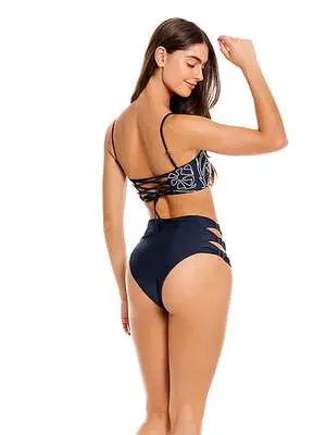 Victoria's Secret Agua Bendita Willa Bikini Bottom - Print