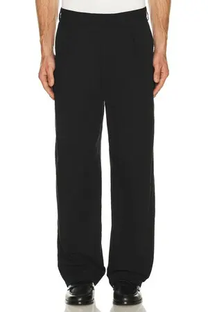 PALMES Wide Pleated Suit Trousers