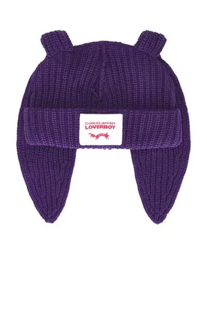 CHARLES JEFFREY Chunky Rabbit Beanie - Purple