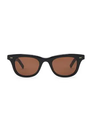 Chimi Ease Sunglasses - Black & Dark Brown