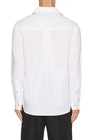Andersson Bell Open Collar Layered Shirt