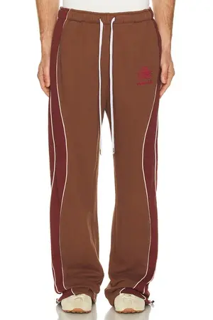 NAHMIAS Ollie Sweatpant In Burgundy - Vintage Burgundy