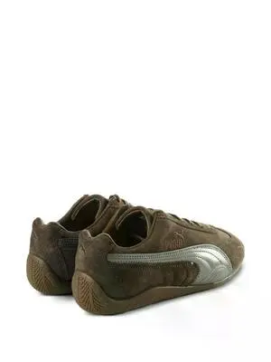 PUMA Speedcat Lux Leather Sneakers - Brown
