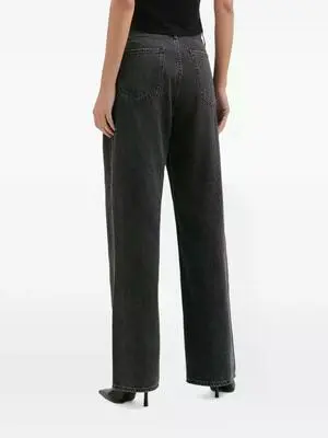 Rag & Bone Drawstring Waist Wide Leg Jeans