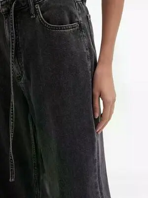Rag & Bone Drawstring Waist Wide Leg Jeans