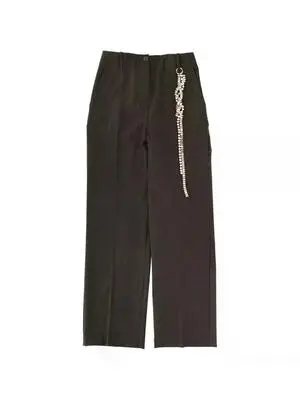 CIRCUS HOTEL Embellishment Trousers - Brown