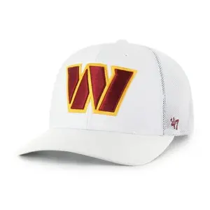 '47 Washington Commanders Snowball Trophy Stretch Fit Hat - White
