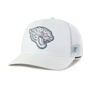 '47 Jacksonville Jaguars Snowball Trophy Stretch Fit Hat - White