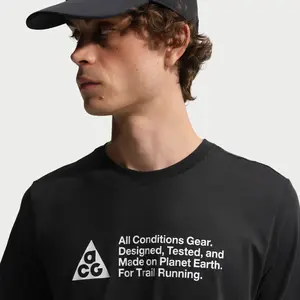 Nike Dri-fit Trail Running T-shirt - Black