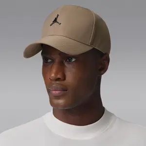 JORDAN Rise Structured Metal Jumpman Cap - Brown