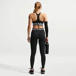 Nike Pro Sculpt Medium-support Padded Sports Bra - Black