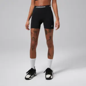 JORDAN Sport Essentials Dri-fit High-waisted 5" Shorts - Black