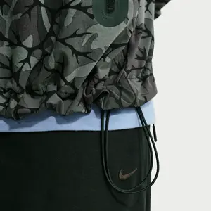 Nike Tech Woven Full-zip Windrunner Jacket - Black