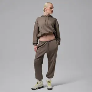 JORDAN Sport Crossover Dri-fit Fleece Hoodie - Grey