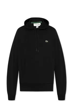 Lacoste Hooded Sweatshirt - Black
