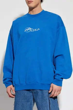 Vetements Crewneck Sweatshirt With Embroidery