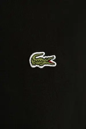 Lacoste T-shirt With Logo Patch - Black