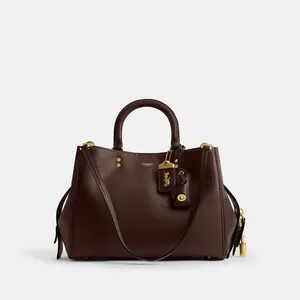 COACH Rogue 31 Satchel - Brass/maple