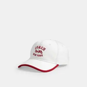 COACH Horse And Carriage Baseball Cap - Ivory