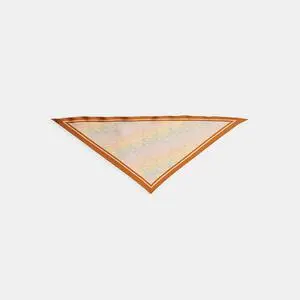 COACH® Signature Rainbow Print Silk Triangle Scarf - Multi