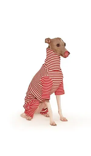 LITTLE BEAST Striped Onesie