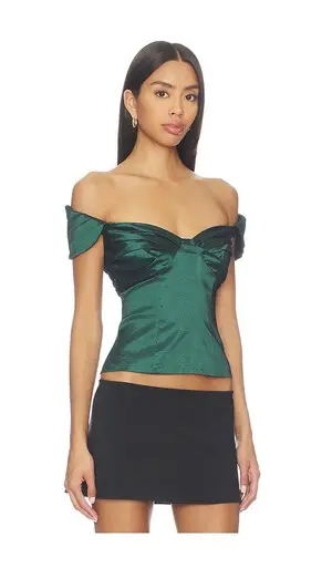 LOVERS AND FRIENDS Off-shoulder Boned Bodice Top