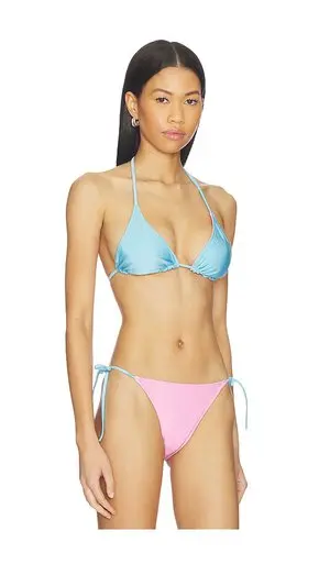 Solid & Striped The Ines Reversible Triangle Bikini Top