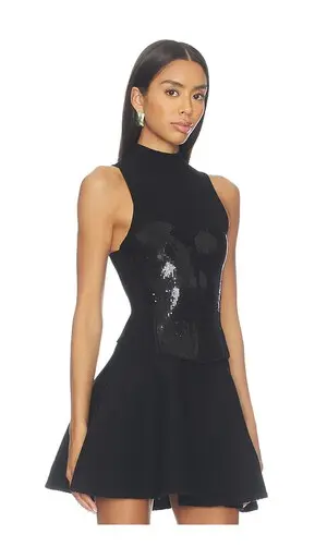 FLEUR DU MAL Layered Corset Top