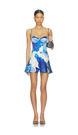 Whimsical Print Mini Dresses for Women