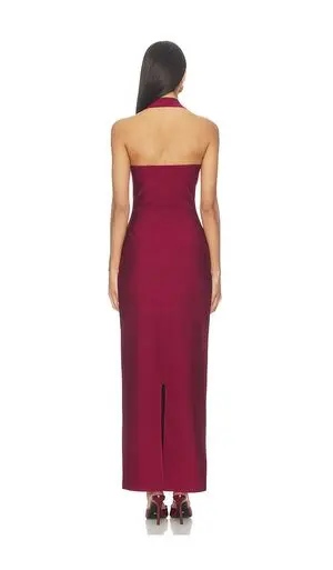 Superdown Caisyn Halter Maxi Dress