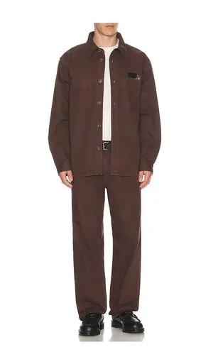 PALMES Coarse Trousers - Brown