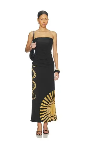 CALA DE LA CRUZ Daphne Dress - Black
