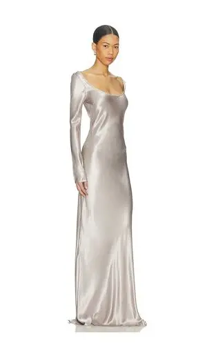 Anna October Margit Maxi Dress - Grey