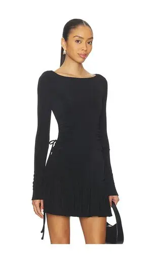 Majorelle Long Sleeve Ruched Top