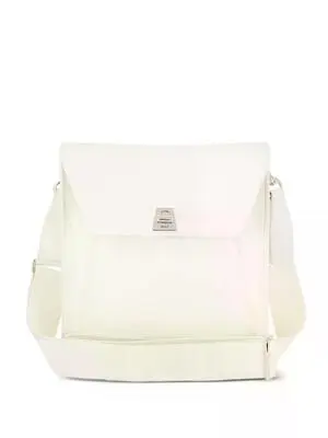 Akris Flap-top Crossbody Bag - White