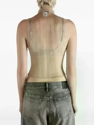 AISLING CAMPS Modern Mist Turtleneck Top