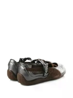 PUMA Speedcat Buckle-strap Ballet Flats - Silver