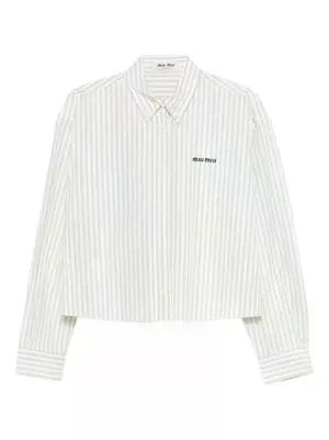 Miu Miu Pointed Collar Shirts For Women
