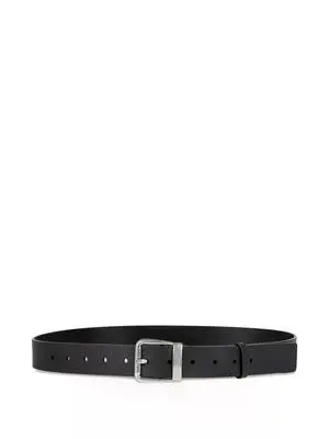 MAISON MARGIELA Perforated Buckle Belt - Black