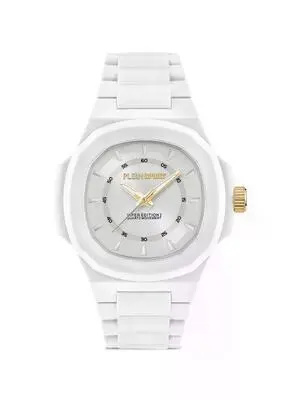 PLEIN SPORT Silver Dial Quartz Movement Watch - White